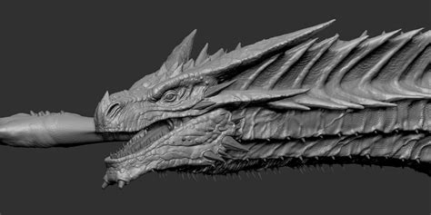 Truong Cg Artist The Tyrant Dragon Project Early Dev Look