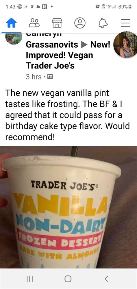 Pin By Paula Konz On Trader Joe S Vegan Trader Joes Vegan Types Of Cakes Trader Joes