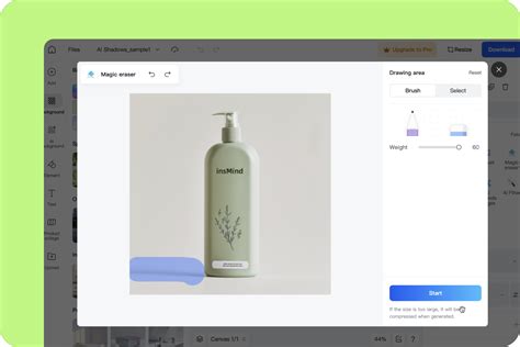 写真の影を消す 無料オンラインツール Insmind