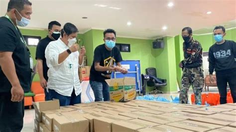 Gandeng 3 Perusahaan Ansor Salurkan Bantuan Paket Isoman