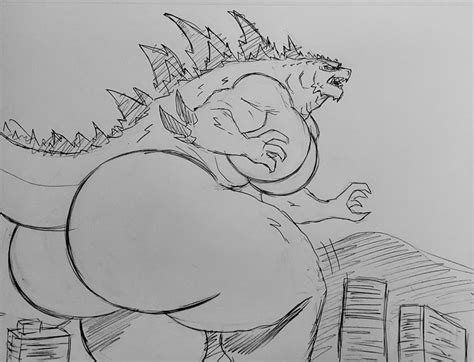 Rule 34 Big Ass Bubble Butt Godzilla Godzilla Series Huge Ass