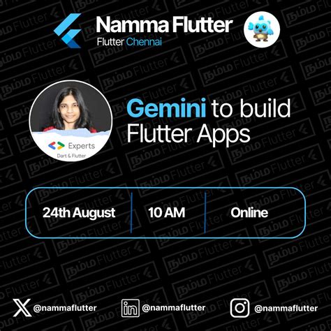 Namma Flutter Flutter Chennai On Linkedin Nammaflutter Flutter Meetup Online