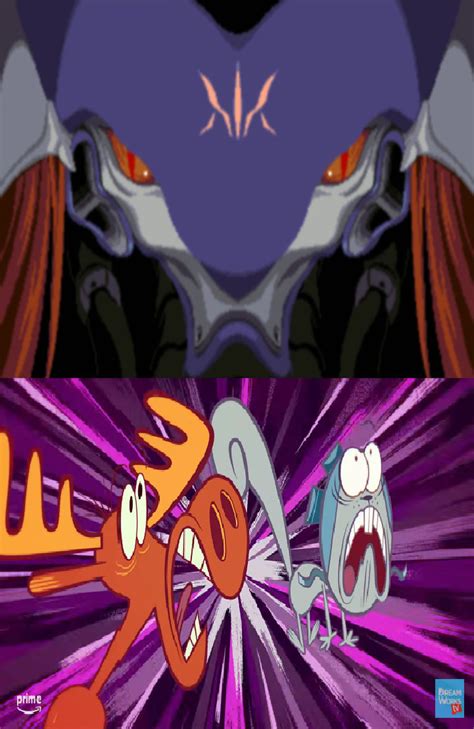 Rocky And Bullwinkle Are Scared Of Justice By Optimuspride1234 On