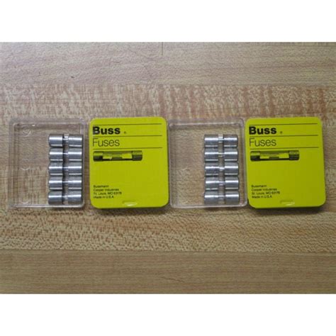 Buss Aga 30 Bussmann Fuse Cross Ref 6ayc4 Pack Of 10 Mara Industrial