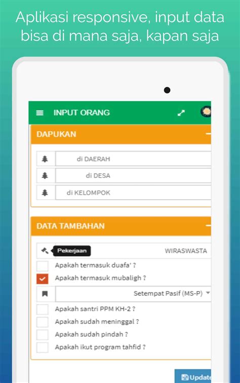 Aplikasi Sensus Anggota Organisasi Online Berbasis Android
