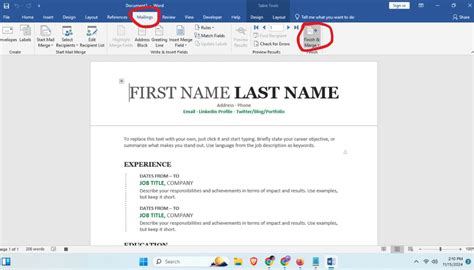 How To Automate The Mail Merge Process With Macros In Ms Word