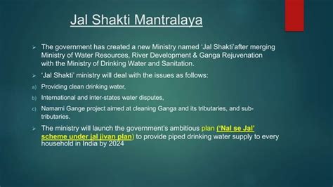 Water Scarcity In Rajasthan And India By Mahendra Singh Ppt