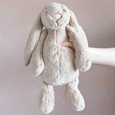 Large Bashful Beige Bunny Soft Toy Jellycat Lisa Angel