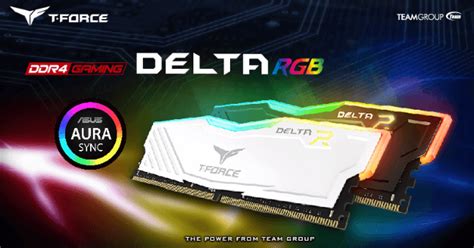 十銓T FORCE首款DDR 發光記憶體DELTA RGB即日開賣 Gamers