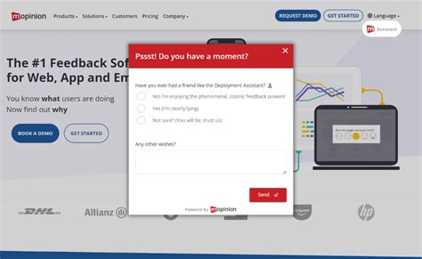 The Deployment Assistant Feedback Form Testing Revolutionised Mopinion