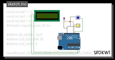 sm2 lcd wokwi esp32 stm32 arduino simulator