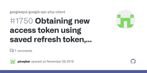 Obtaining New Access Token Using Saved Refresh Token Refreshtoken And