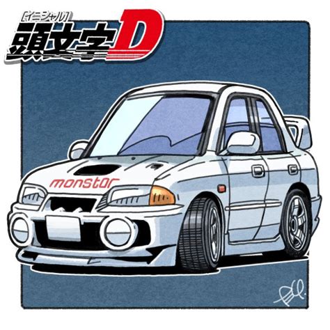 Initial D Drawn By Takedake Motion Animator Danbooru