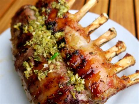 Delicious Grilled Rack Of Lamb Recipe Landofflavors