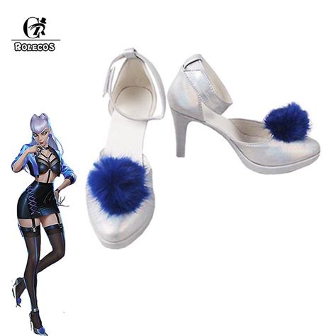 Lol Evelynn Cosplay Shoes Game Lol Kda All Out Evelynn Cosplay Shoes