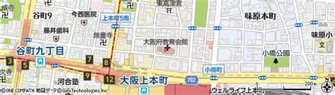 大阪府大阪市天王寺区東高津町7の地図 住所一覧検索｜地図マピオン