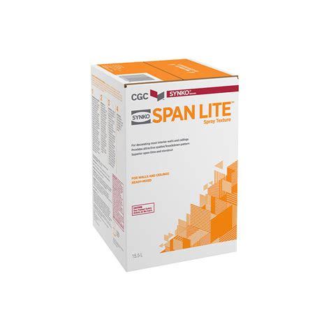 Synko Span Lite Spray Texture Adss Alberta Drywall And Stucco Supply
