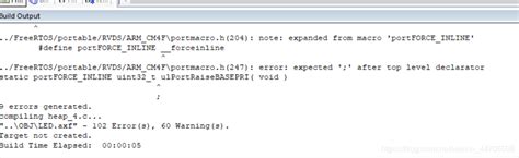 Keil工程 Freertos Ac5编译器移植到ac6编译器ac5 To Ac6 Freertos Csdn博客