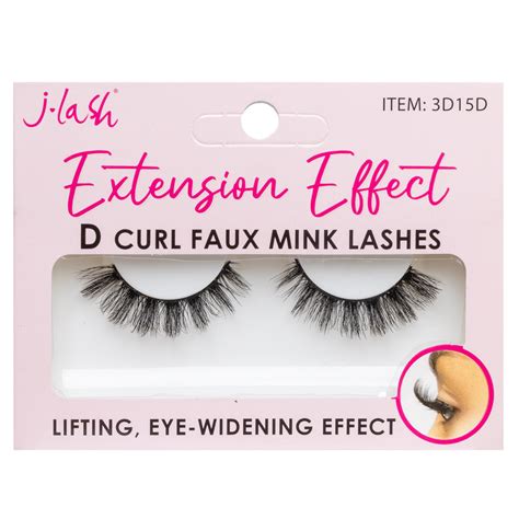 D Curl Extension Effect Lashes 3d15d