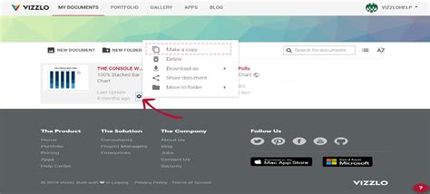 how to duplicate a chart vizzlo