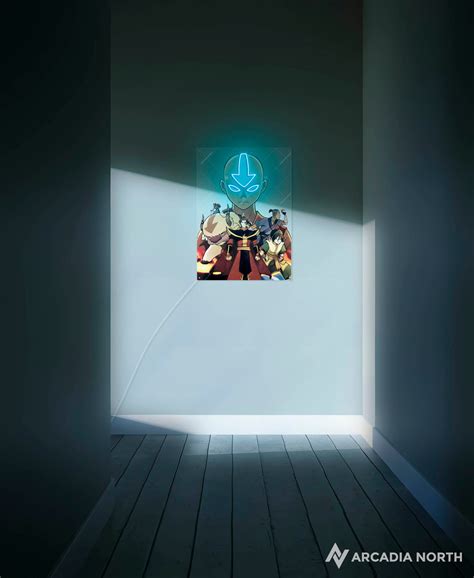 Avatar Aang Arrow V2 Auralight™ Led Poster