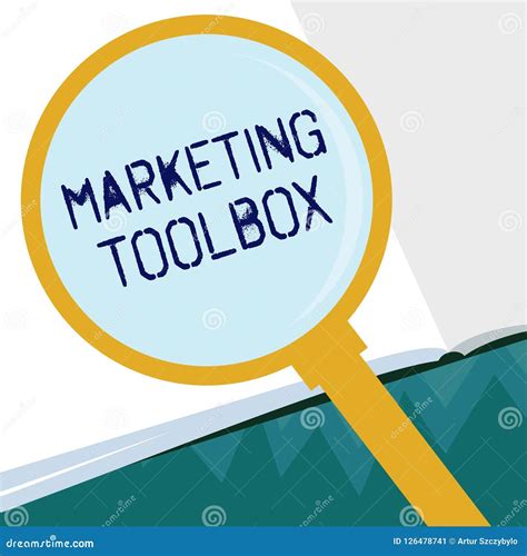 Conceptual Hand Writing Showing Marketing Toolbox Business Photo Showcasing Means In Promoting