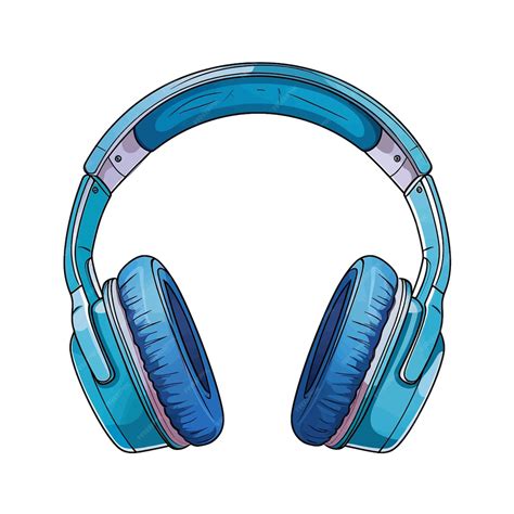 Premium Vector Hand Drawn Headphones Cartoon Vector Illustration