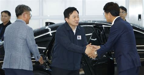 현대차 남부하이테크센터 방문한 원희룡 장관