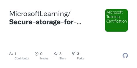 Github Microsoftlearningsecure Storage For Azure Files And Azure Blob Storage