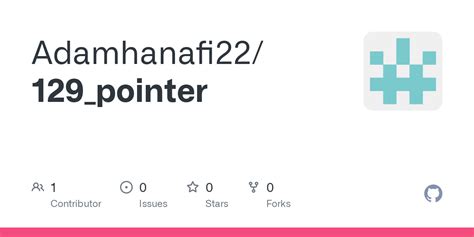 Github Adamhanafi22129pointer