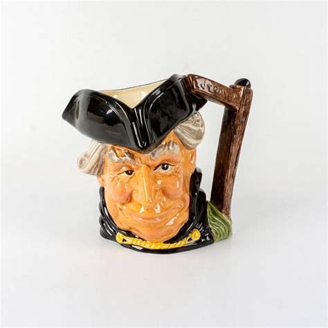 Very Rare Royal Doulton Large Ptp Character Jug John Gilpin Sold At