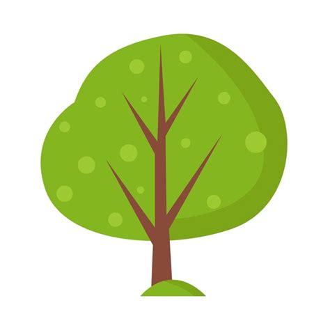 Premium Vector Tree Flat Element
