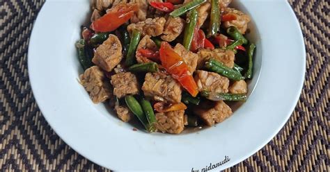 Resep Tumis Tahu Tempe Kacang Panjang Oleh Nidarudi Cookpad