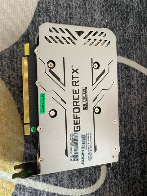 出影驰rtx3060 12g 金属大师 Mini 保修将近三年 178
