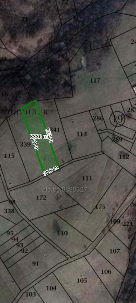 Кърджали Продавам земеделска земя под Резиденцията Земеделска земя 3334 кв м шеста категория