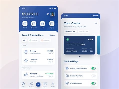Mobank Banking App Ui Kit Ui Kits Artofit
