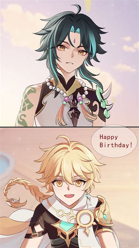Sloth Fh On Twitter 魈，生日快乐！原神 Genshinimpact Xiao Xiaoaether 魈生誕祭