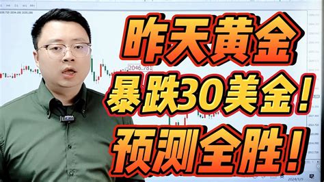 昨天黄金暴跌30美金！预测全胜，今天应该怎么做？【外汇交易策略】 Youtube