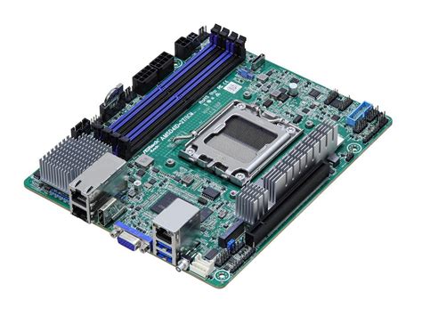Asrock Rack Am5d4id 2tbcm Deep Mini Itx Server Motherboard Amd Ryzen