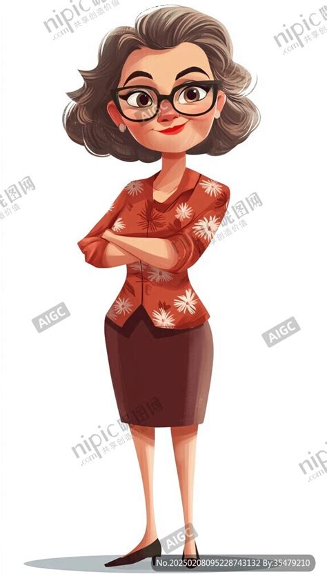 Ai创作图q版讲师 知性白领插画 原创企业形象人物 卡通教师形象 卡通代言职场人物 卡通插画人物立绘 女讲师教师插画 Q版教师校长图片 大妈卡通形象 卡通妈妈形像设计 Q版职业女性 职业女性