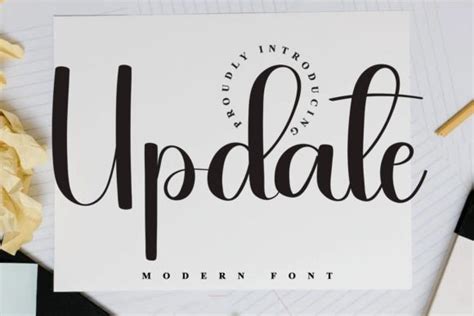 Update Font Digital Font Download