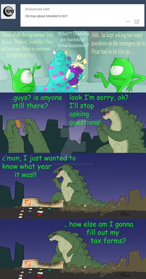 Godzilla Monsters Inc By Roflo Felorez On Deviantart