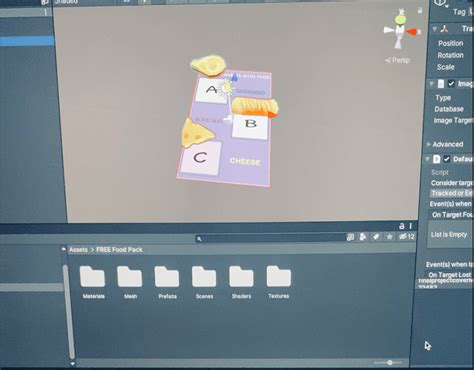Ar Project Using Unity Behance