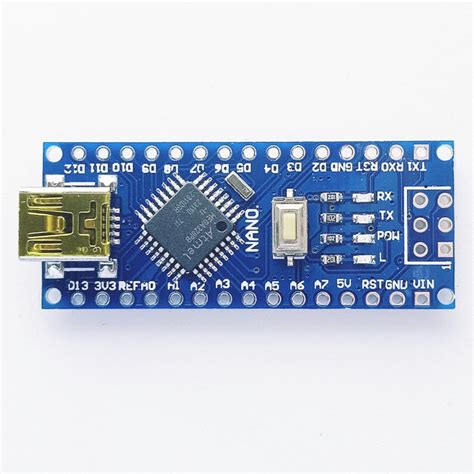 Arduino Nano V3 Atmega328p Ch340 Miniusb 5v 16mhz Ардуино нано цена