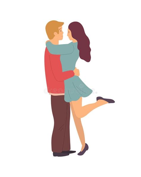 Young People Embarrassing Isolated On White Vector Stock Vector