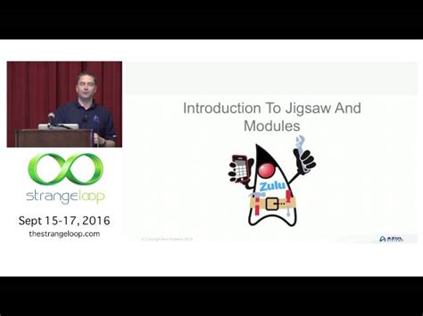Strange Loop Conference Talk Project Jigsaw In Jdk Modularity