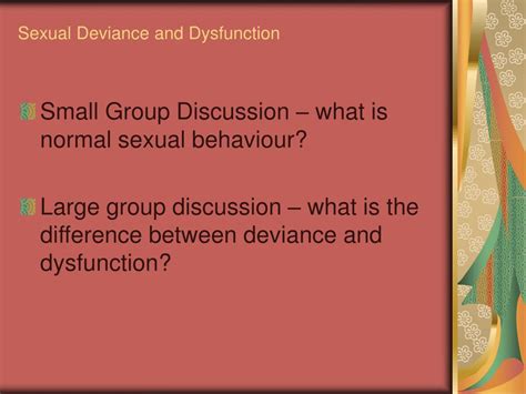 Ppt Advanced Psychopathology Psy 306 Sexual Deviance And Sexual