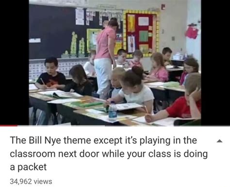 Classroom Next Door While Your Class Is Doing A Packet 34962 Views