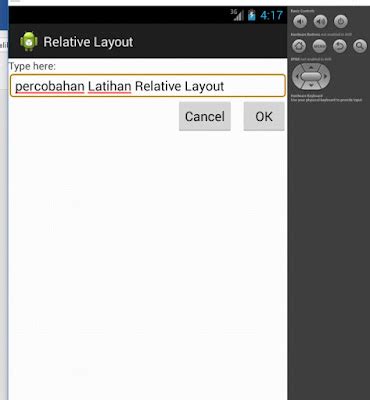 Tutorial Android 3 Membuat Relative Layout Kapalomen