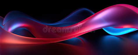 An Abstract Design With Some Colors In The Style Of Luminous 3d